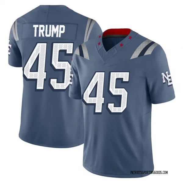 Men's Donald Trump New England Patriots Limited Blue Storm 2025 ...