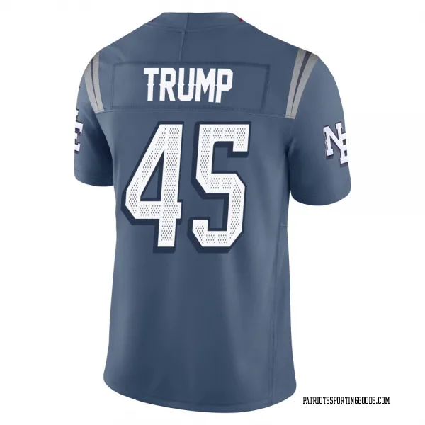 Men's Donald Trump New England Patriots Limited Blue Storm 2025 ...